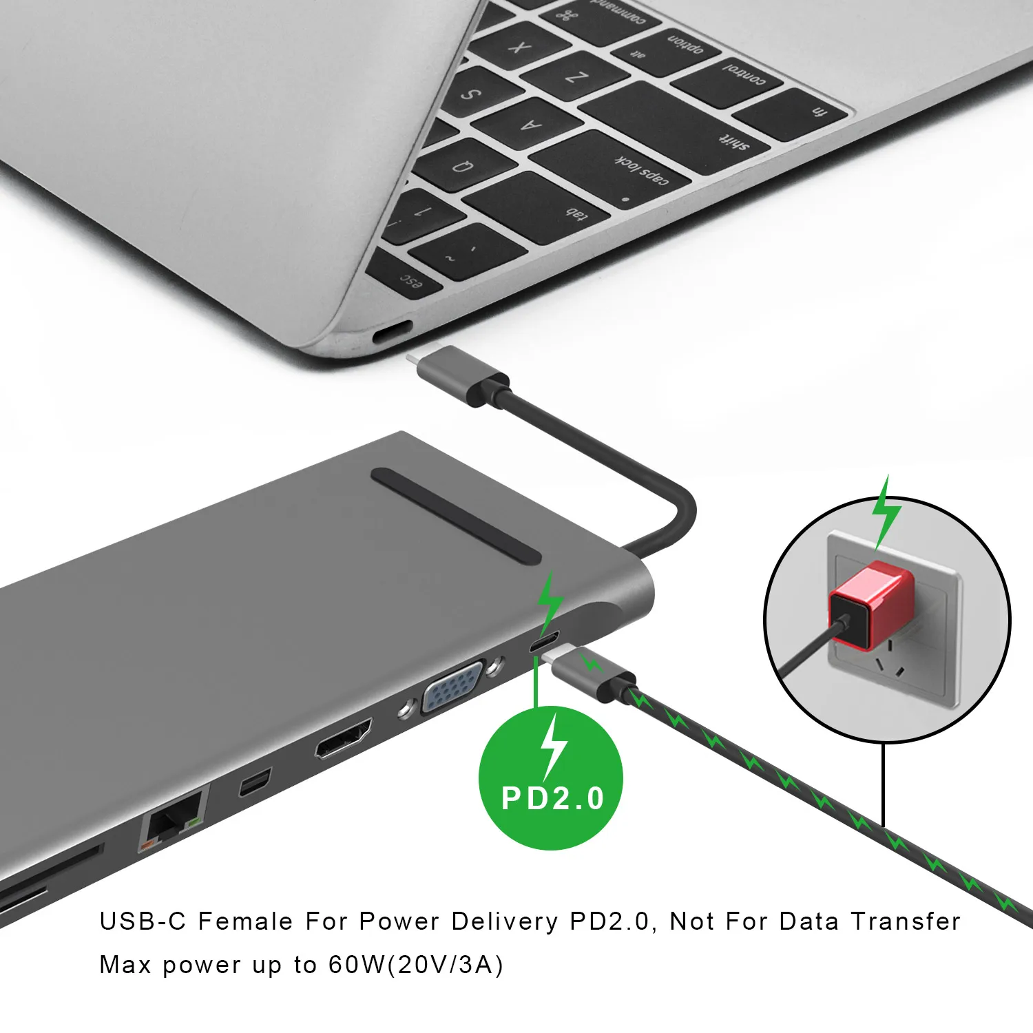 Docking Station USB Type-C 10-in-1 (Multi-Function) Aluminum - Computer ...