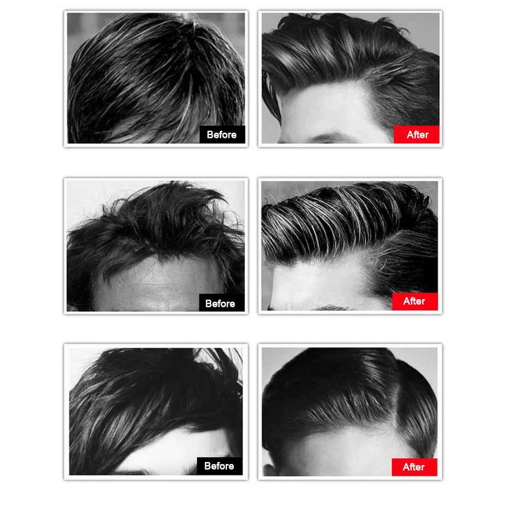 Pomade Before And After