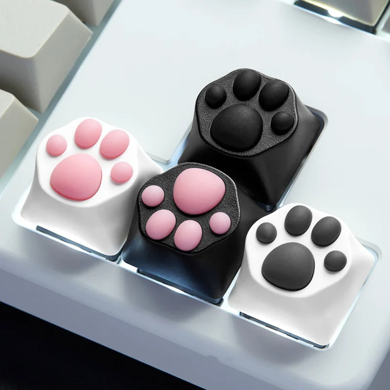 Cat Paws Keycaps Mechanical Gaming Keyboard Cartoons Cute Keycap Key ...