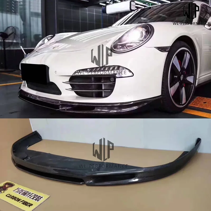 911 991.1 991.2 High Quality Carbon Fiber Front Bumper Splitter Lip For ...