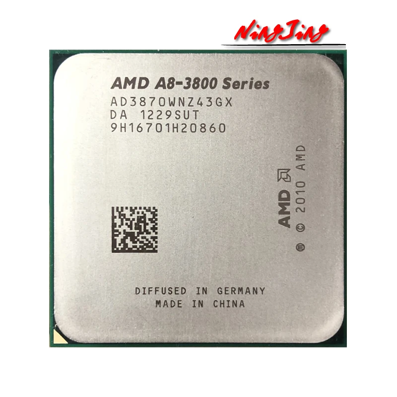 AMD A8-Series A8-3870K A8 3870 A8 3870K 3.0 GHz Used Quad-Core CPU ...