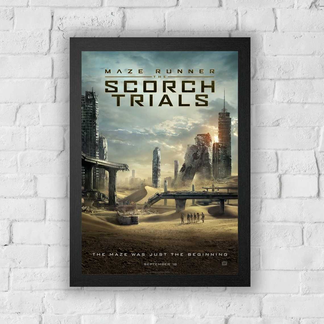 Scorch Trials Movie Poster