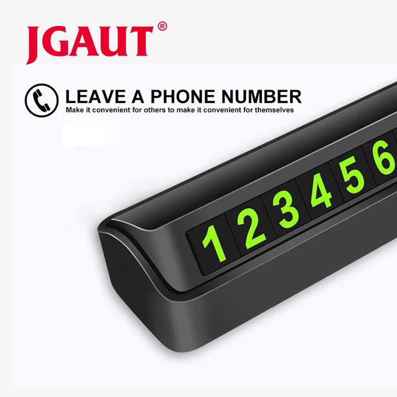 JGAUT Temporary Car Parking Card with Aromatherapy Telephone Number ...