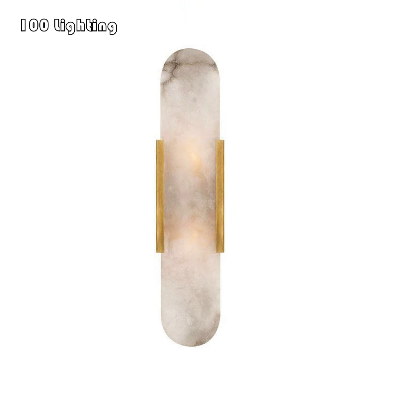 Marble LED Wall lamp 90-260V Living room Corridor Wall Sconce Hotel ...