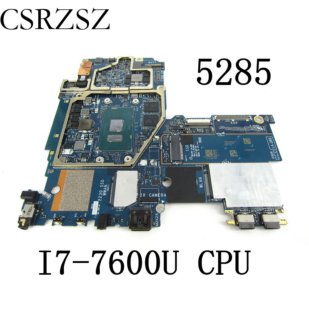 CN-0P8F3H 0P8F3H P8F3H For Dell 5285 Laptop motherboard with I7-7600U ...