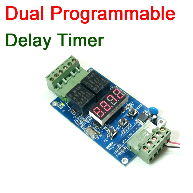 Digital-LED-Dual-Programmable-Relay-PLC-Board-Cycle-switch-Controller ...