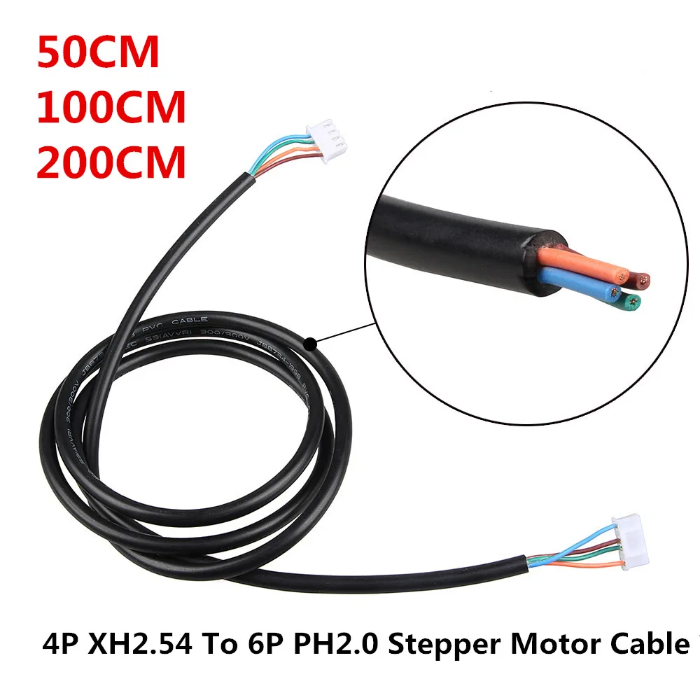 Cable Nema17 para impresora 3D, 42 Cables de Motor paso a paso ...