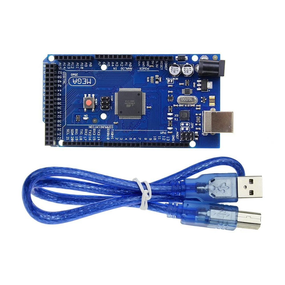Chironal Mega 2560 R3 Mega2560 REV3 ATmega2560-16AU Board USB Cable! Wiring & Connecting ...