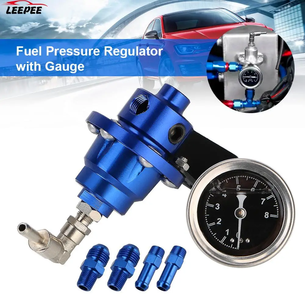 With Gauge Kit Vehicle Refitting fuel Supercharger Universal Aluminum ...