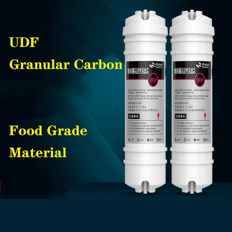 Purificador de agua de una pieza, conexión rápida, 10 pulgadas, filtro de carbón activado ...