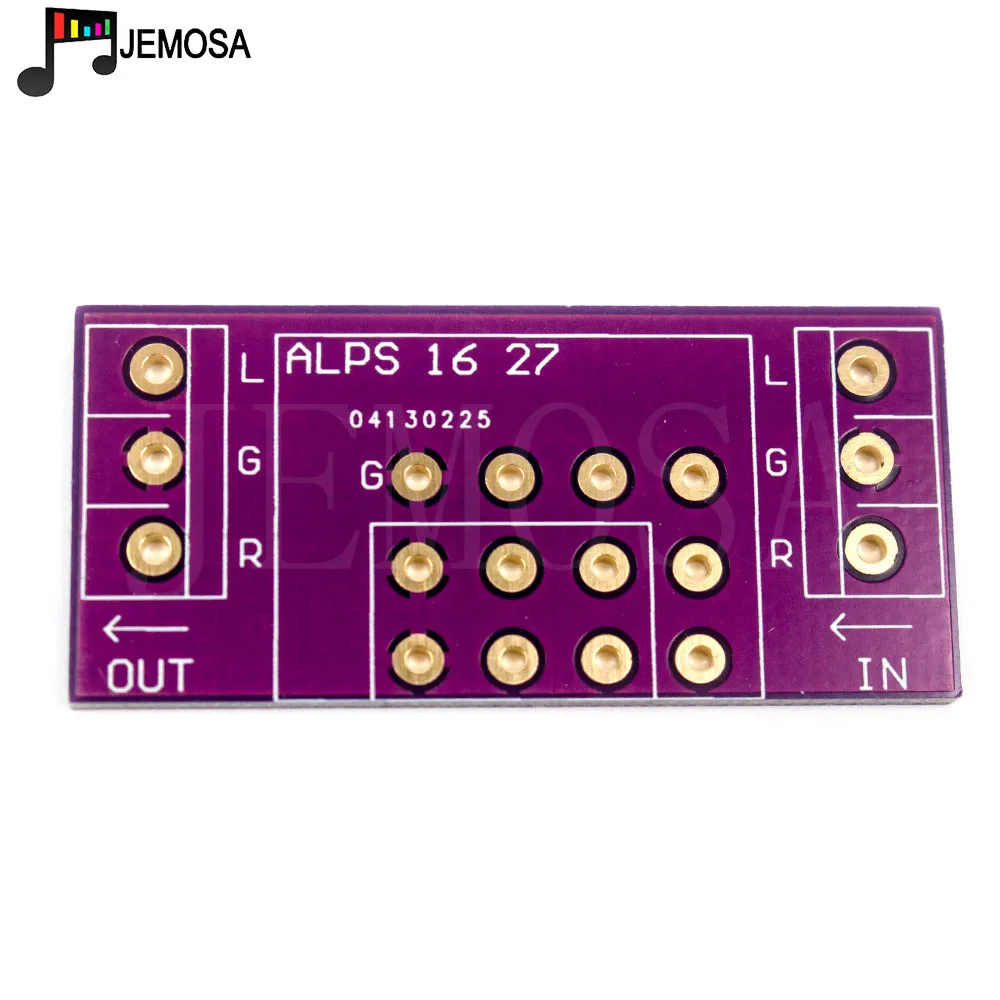 10PCS 더블 사이드 FR4 PCB 보드 어댑터 회로 보드 ALPS RK16 RK27 볼륨 전위차계 Hifi 오디오 앰프 ...