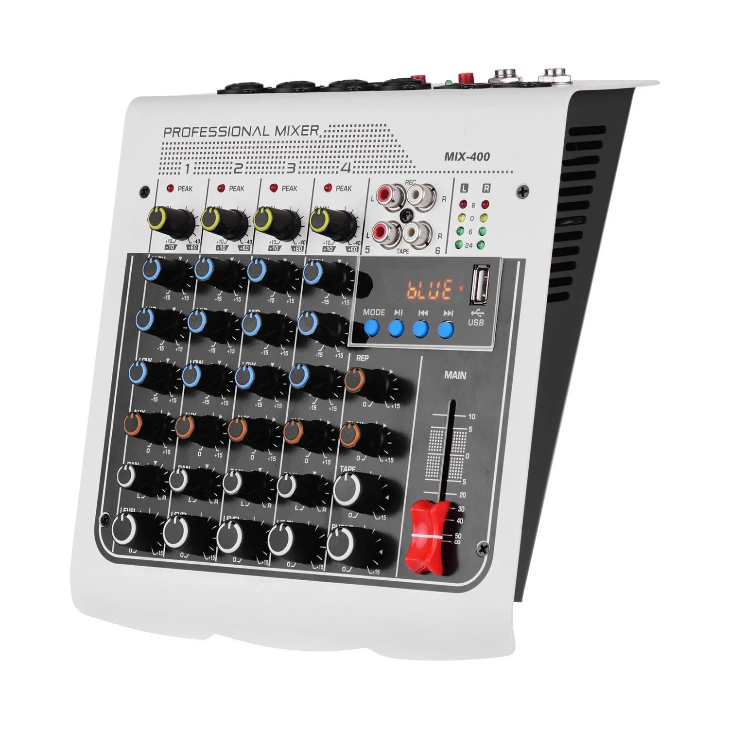 MIX-400-Wireless-Professional-Audio-Mixer-6-Channel-Live-Studio-Power ...