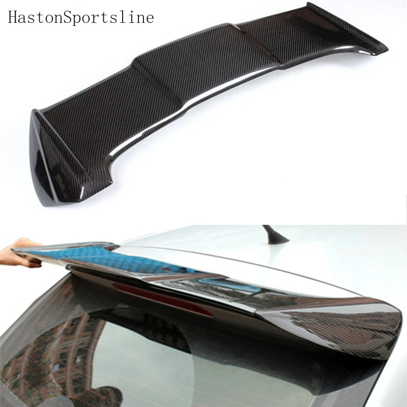 O Style Carbon Fiber Roof Spoiler Wing For Volkswagen Vw Polo 2011-2015 ...