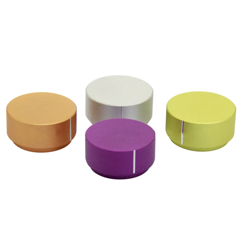 Metal Aluminum Rotary Control Potentiometer Knobs Volume Switch Rotary ...