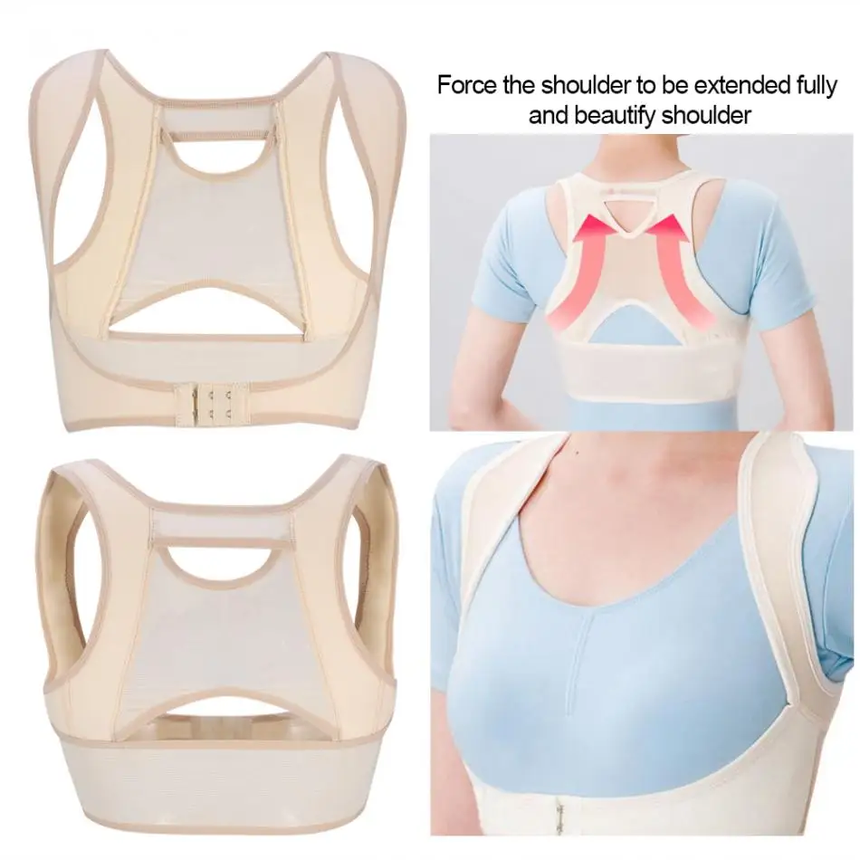 Posture Corrector Adjustable Back Fracture Support Men/women Back ...