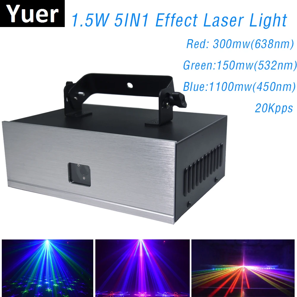 Dmx+3d+beam+spot+cartoon Multi Color 1.5w Rgb Laser Light Dj Light ...