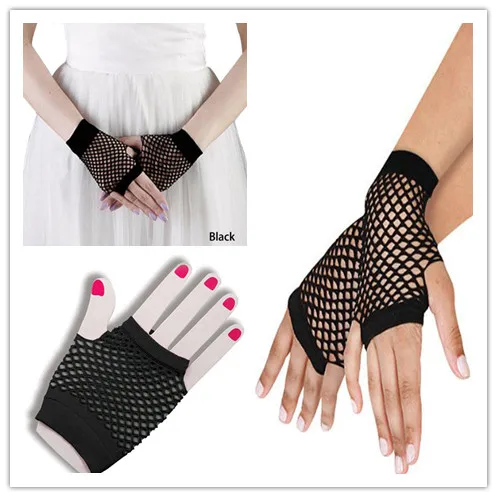 Gloves Without Fingers Women | Gloves Without Fingers Mesh | Lace ...