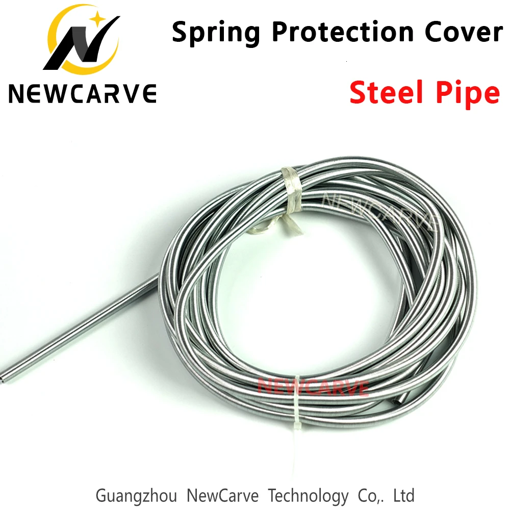 Spring Protection Cover Steel Pipe For Nylon Oil Pipe 4mm 6mm 8mm 10mm ...