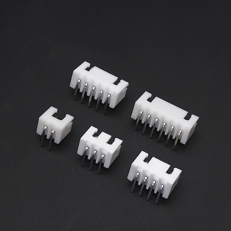 40pcs Xh 2-12pin 2.54mm Pitch Socket Connector Right Angle Pin Header ...