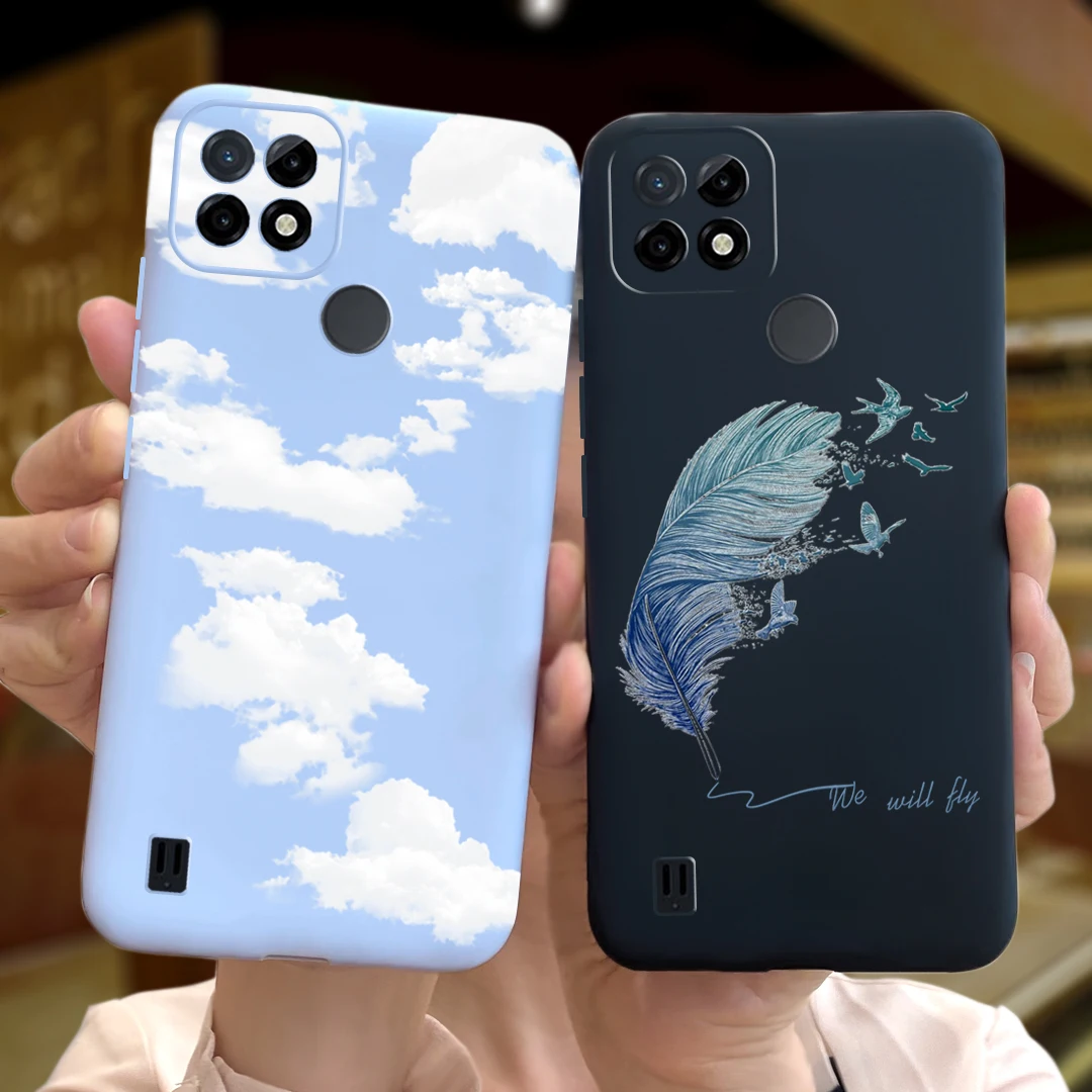 For-Realme-C21-Case-RealmeC21-C21Y-Cover-Phone-Case-Cute-Printed-Candy ...