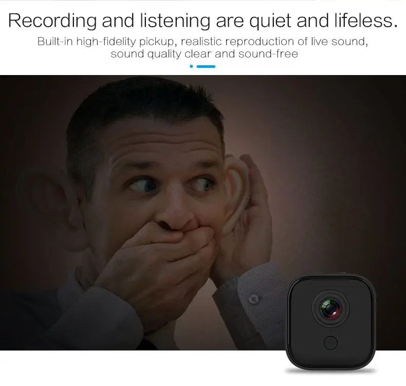 Caméra miniature,Mini caméra de surveillance IP Wifi Full HD 1080P A11 ...