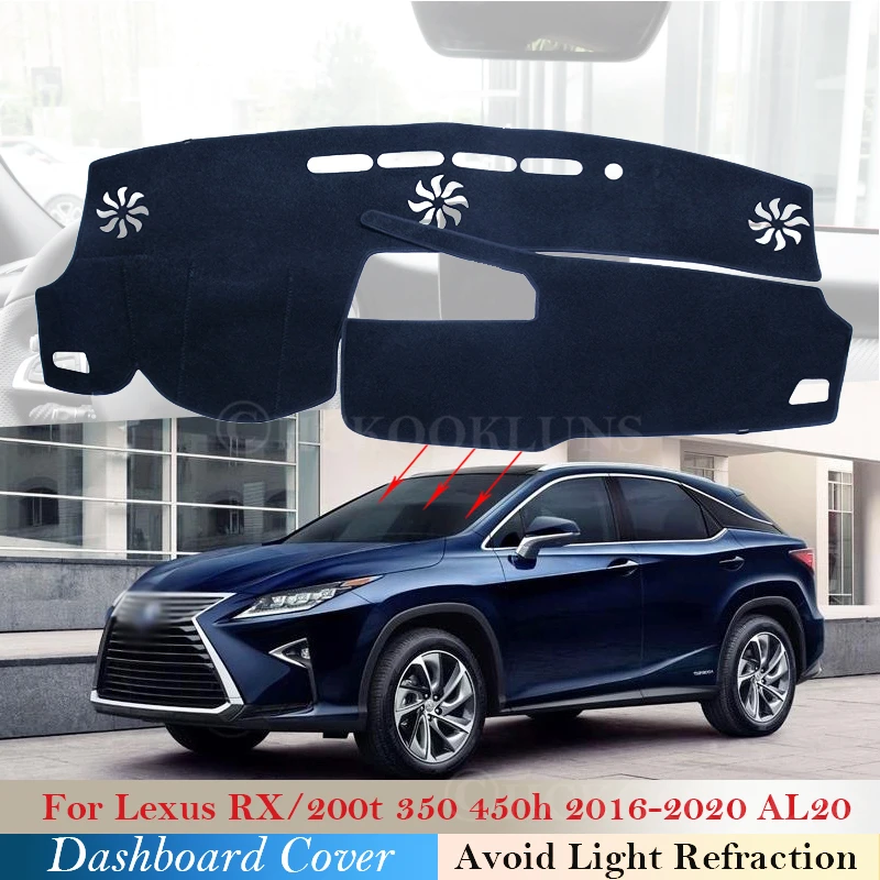 Dashboard Cover Protective Pad For Lexus Rx 2016~2020 Al20 Car ...