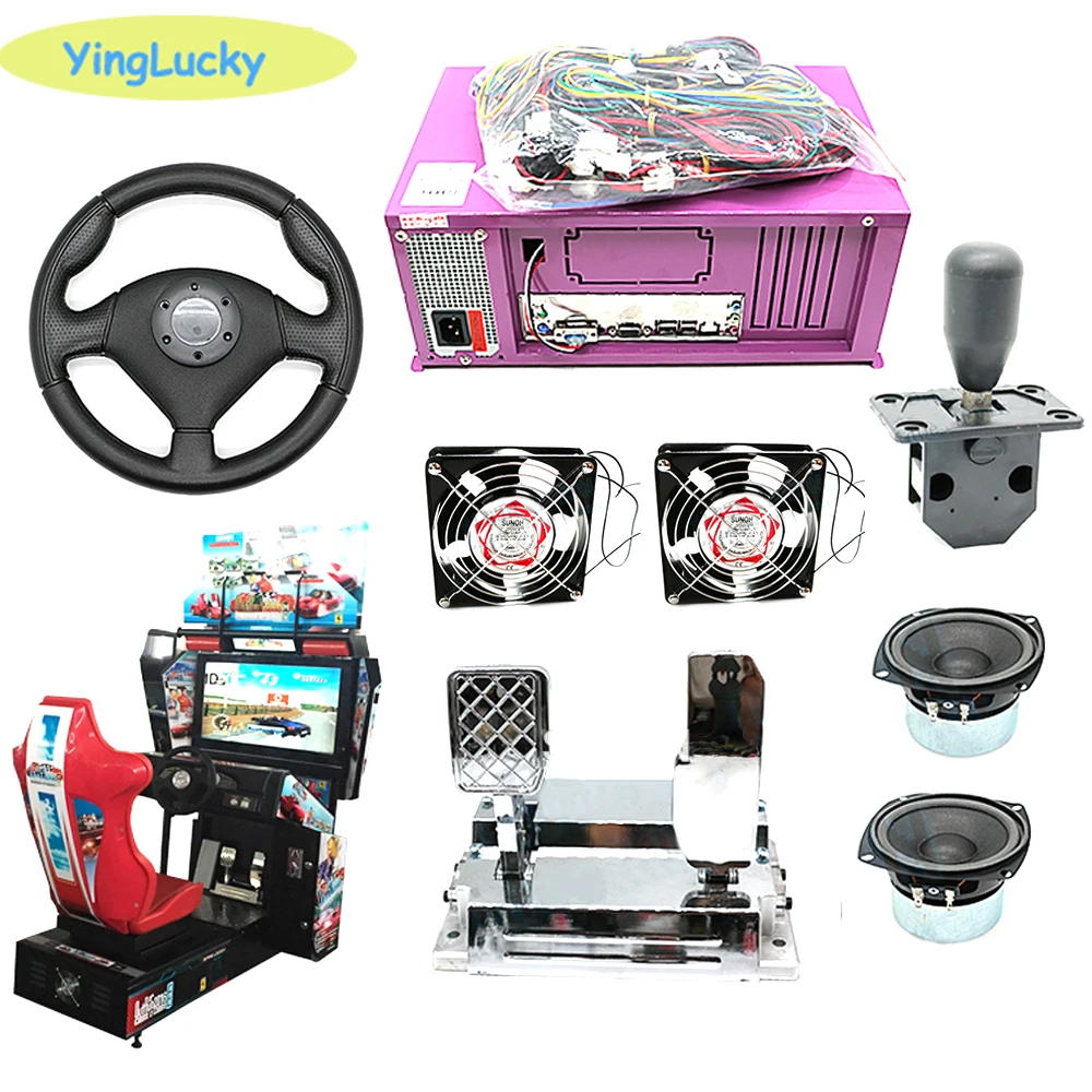 Yinglucky Racing Game DIY Arcade kit Simulator Racing Game Motherboard ...