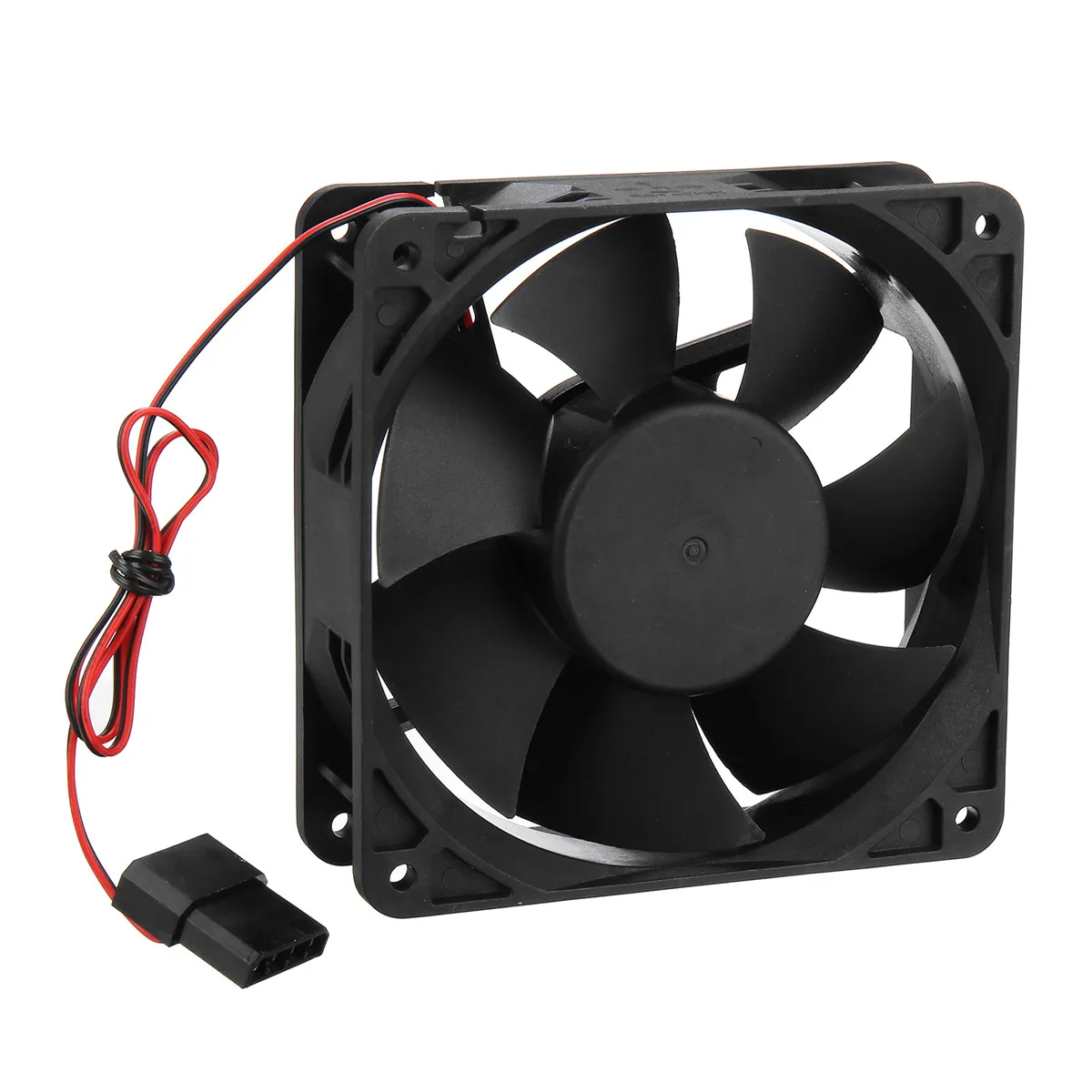 4600rpm 12v 4 Pin Cpu Pc Computer Case Fan 120mm High Speed Dual Ball ...