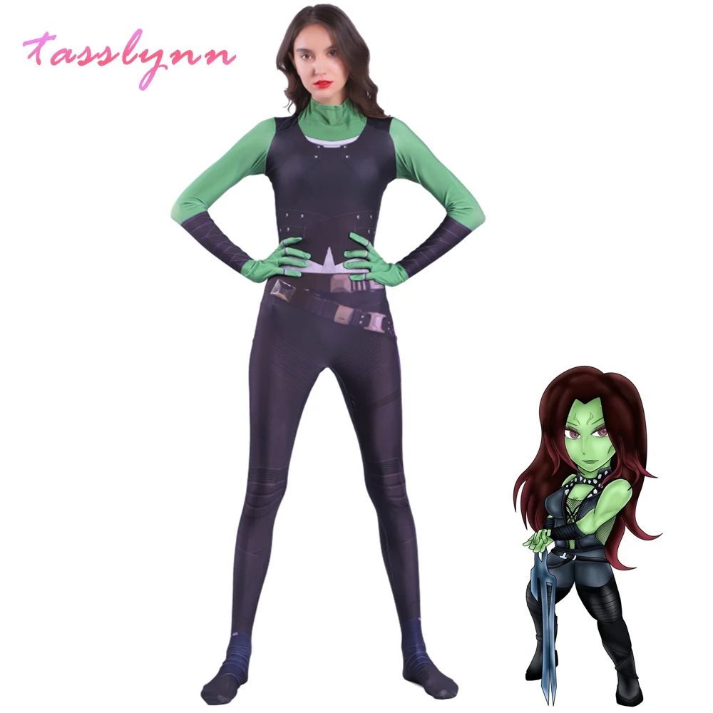 Guardians Of The Galaxy Gamora Costume