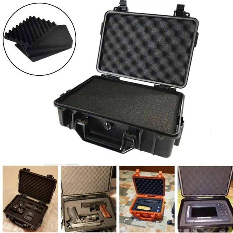 Abs Plastic Safety Case Waterproof Shockproof Tool Case Portable Safety ...
