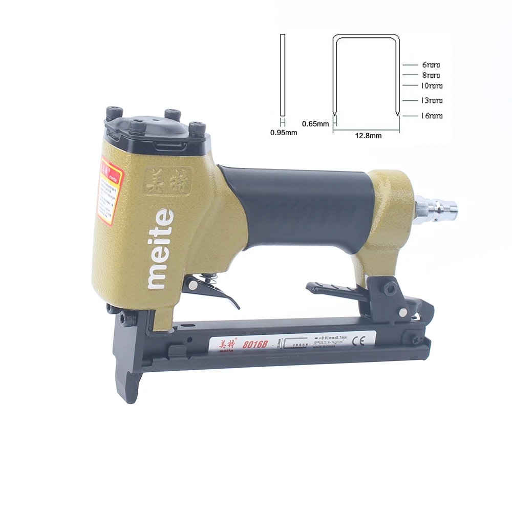 Meite 8016b High Quality Pneumatic Stapler Air Staples Gun For Making ...