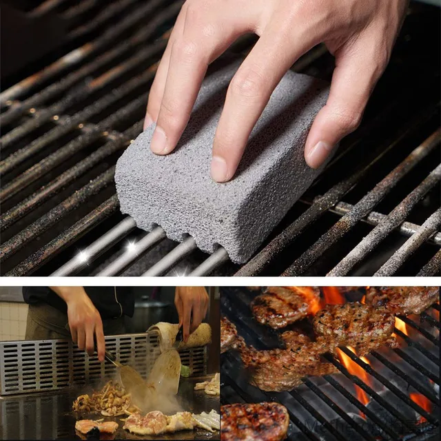 Blackstone Griddle Grill Brick Better Grillin Scrubbin Stone Grill ...