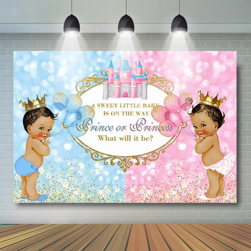Royal-Prince-or-Princess-Gender-Reveal-Party-Decor-Little-Girl-Boy ...