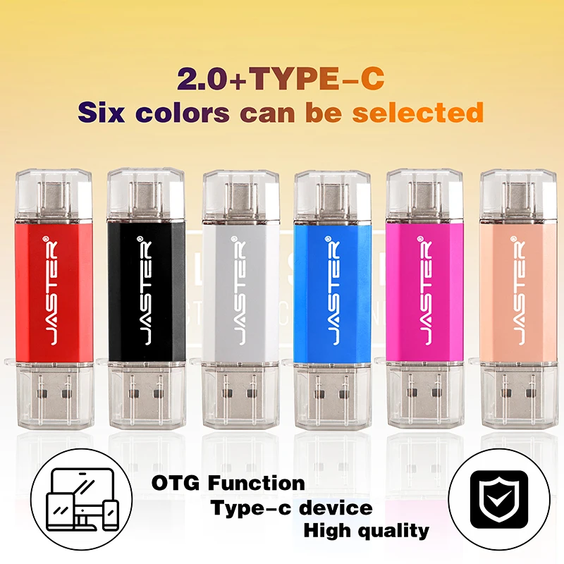 Jaster High-speed Usb Flash Drive Otg Pen Drive 128gb 64gb Usb Stick ...