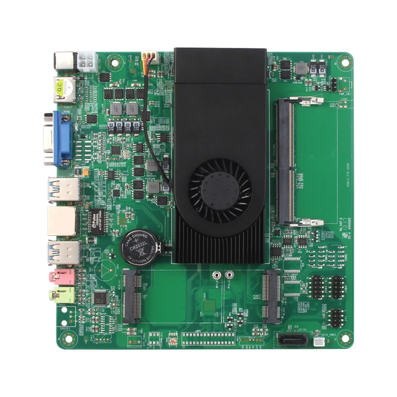 Intel Core i7-7500U мини-ПК материнская плата DDR4 SATA mSATA 6* USB ...