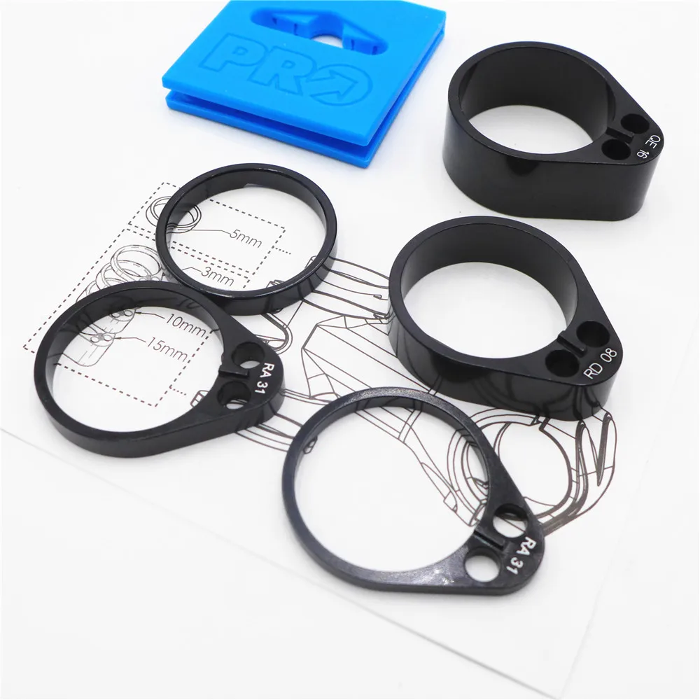 PRO Vibe Stem Spacer Set 1 1/8" 1 1/4"|Bicycle Stem| - AliExpress