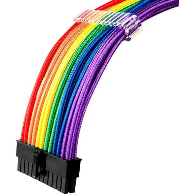 Аксессуар Комплект кабелей-удлинителей для БП 1stPlayer 1x24-pin ATX ...