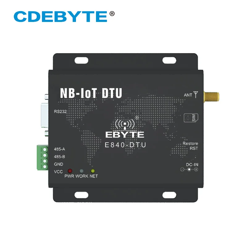 E840 DTU(NB 03) RS232 RS485 NB IoT MÓDEM INALÁMBRICO transceptor B5 frecuencia 23dBm IoT Módulo ...