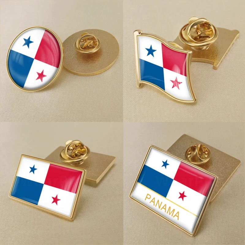 Panama Flag Lapel Pin | National Flag Pin | Country Origin | Pin ...