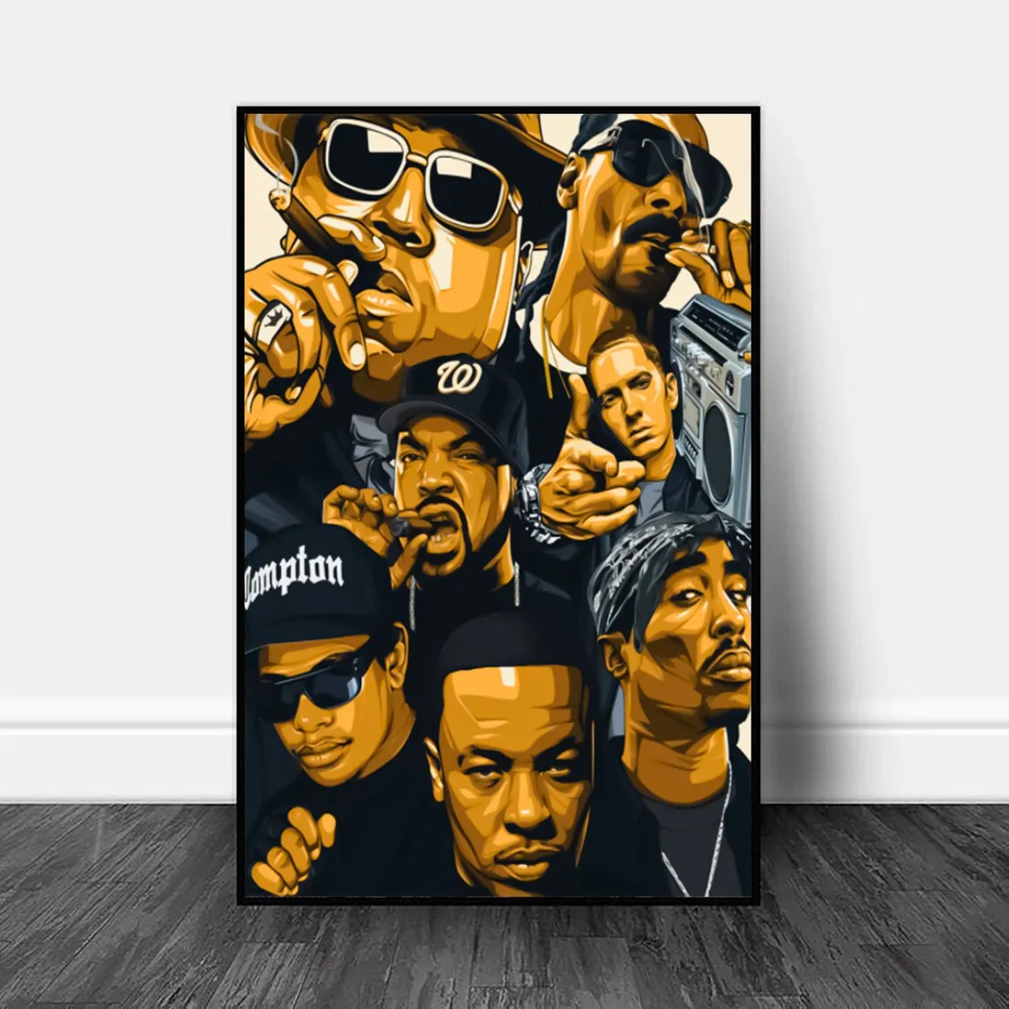 Tupac And Snoop Dogg Poster