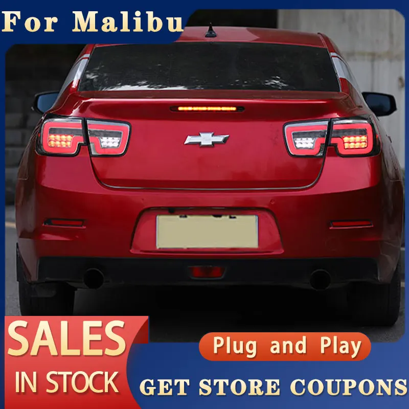 For-Car-Chevrolet-Malibu-2012-2016-tail-lights-Led-Fog-Lights-DRL ...