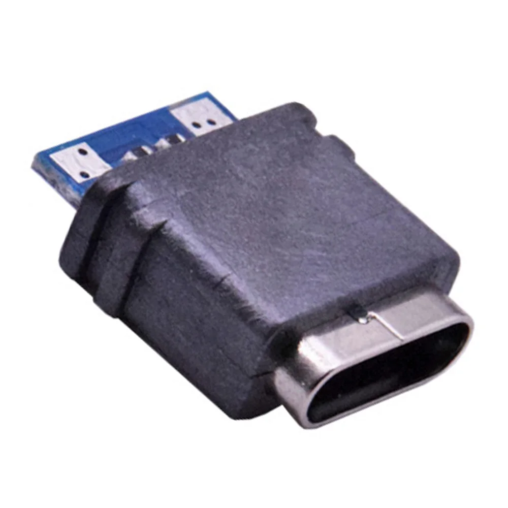 Usb Type C Connector Pcb | Usb Type C Female Socket Pcb | Solder ...