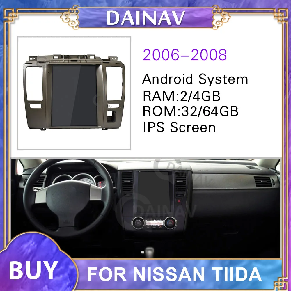 Central multimídia automotiva para nissan tiida 2010 2016, com tela ...