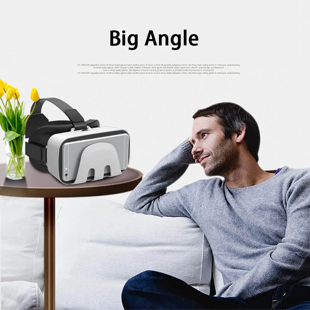 3D VR Glasses VR SHINECON 3D VR Headset แว่นตาเสมือนจริงสำหรับสมาร์ทโฟน ...