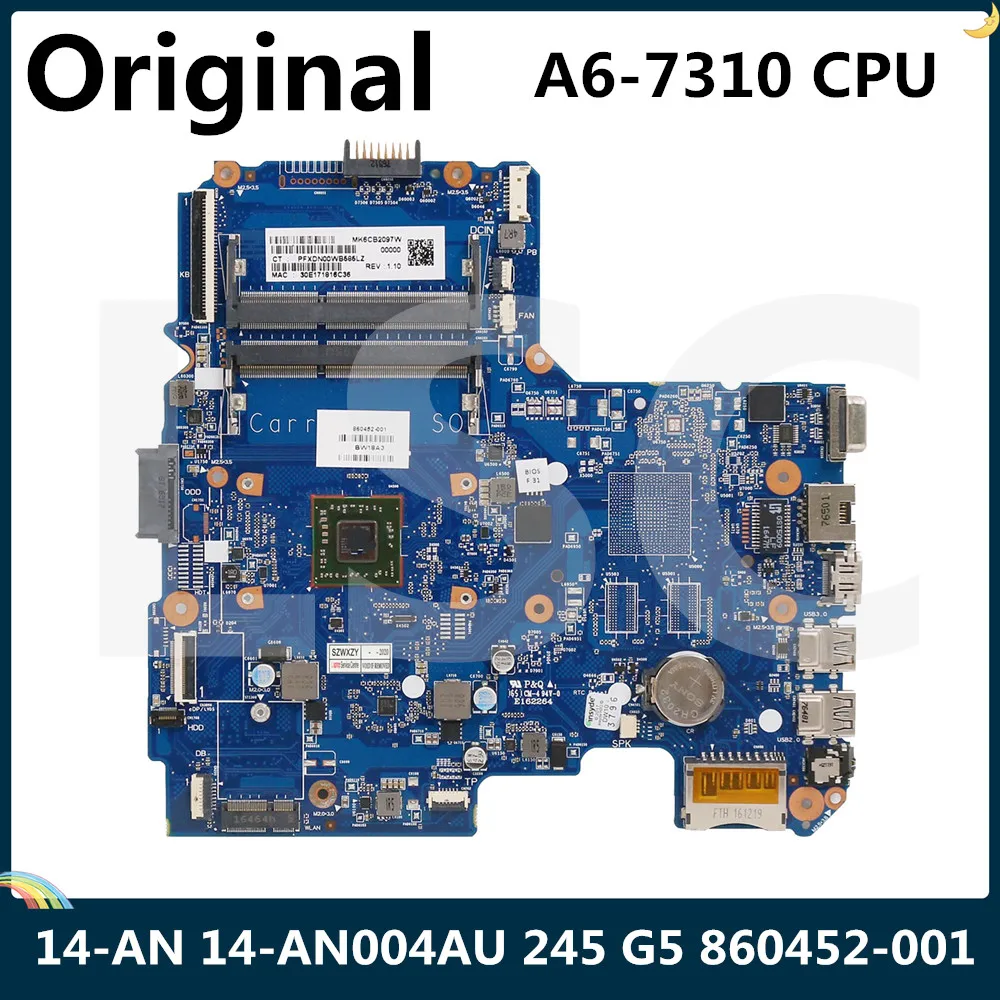 For-HP-14-AN-245-G5-Laptop-Motherboard-860452-001-860452-501-860452-601 ...