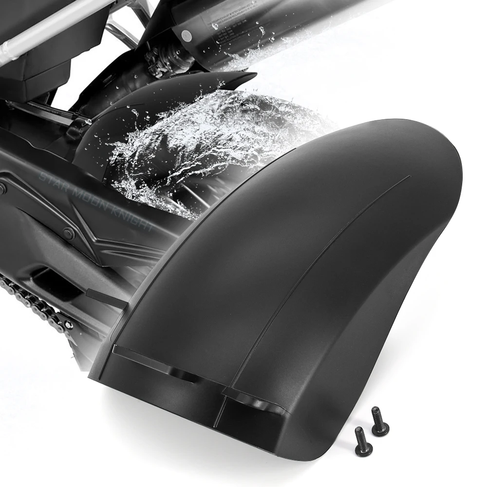 Motorcycle-Rear-Hugger-Mudguard-Fender-Rear-Extender-Extension-Guard ...