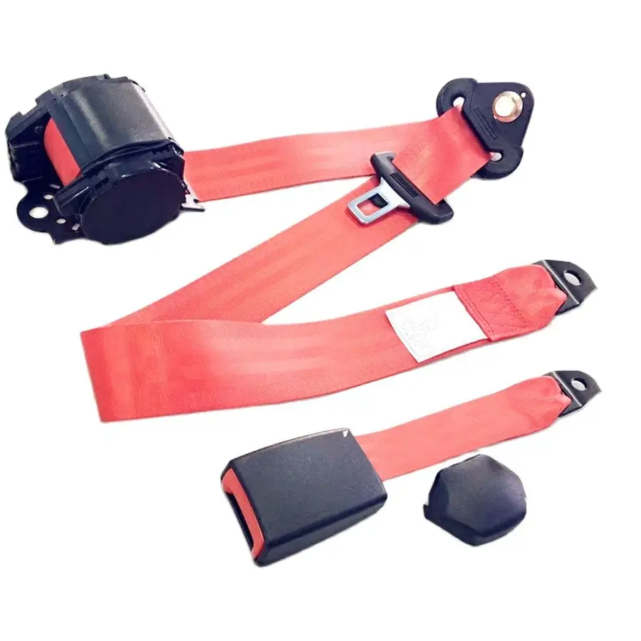 Cinturones-de-seguridad-universales-para-coche-rojo-extensor-de-cintur ...