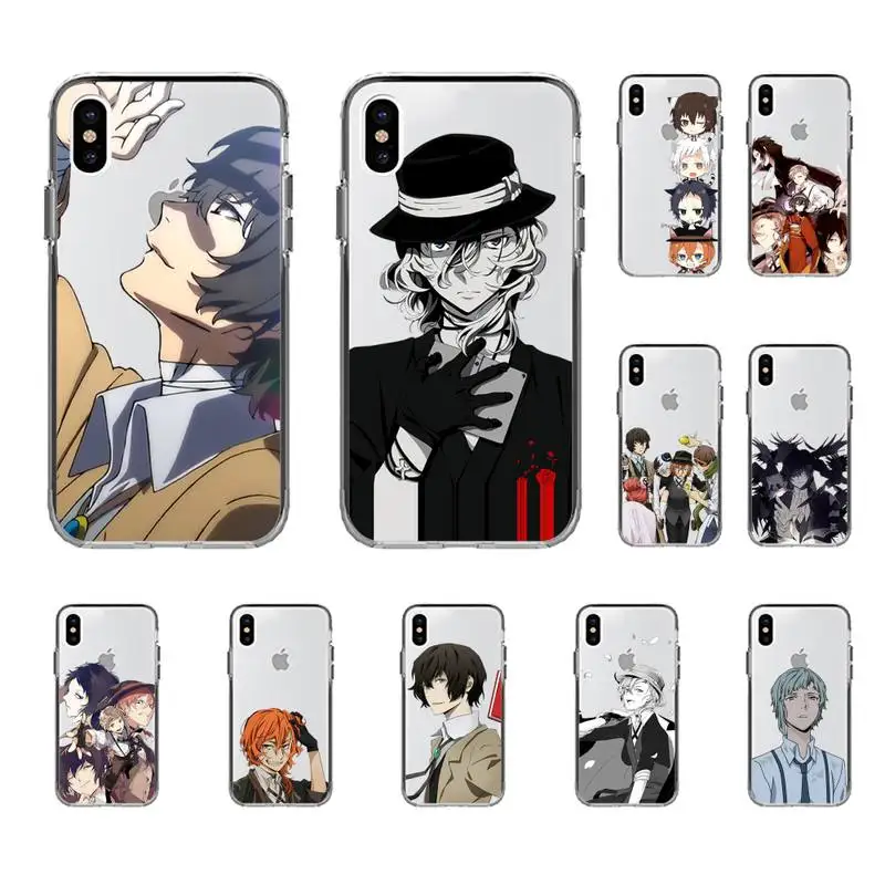 Japan anime bungou stray dogs Dazai Osamu Phone Case for iphone 13 8 7 ...