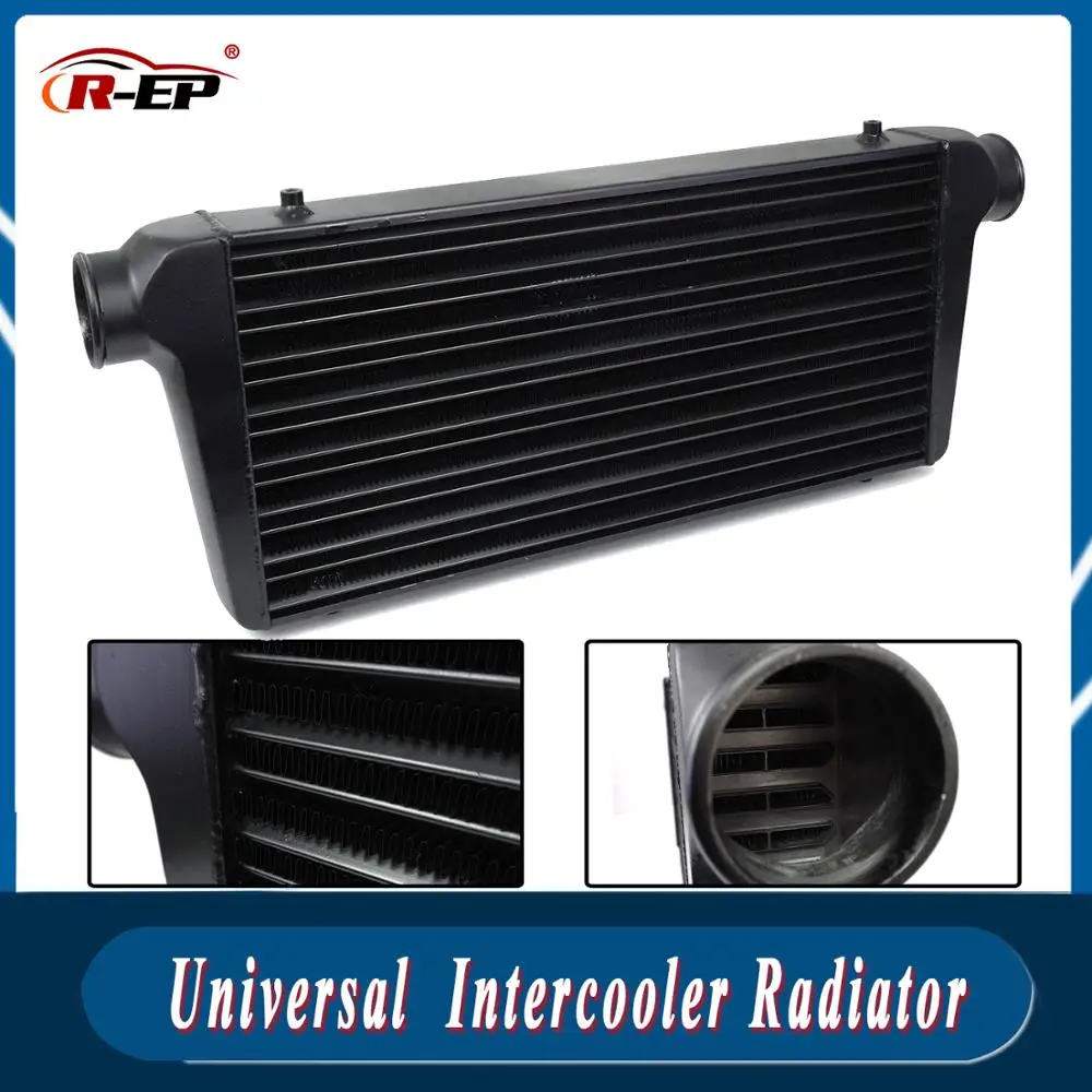 Universal Intercooler Radiator Front Mount Tube fin 600*300*76mm ...