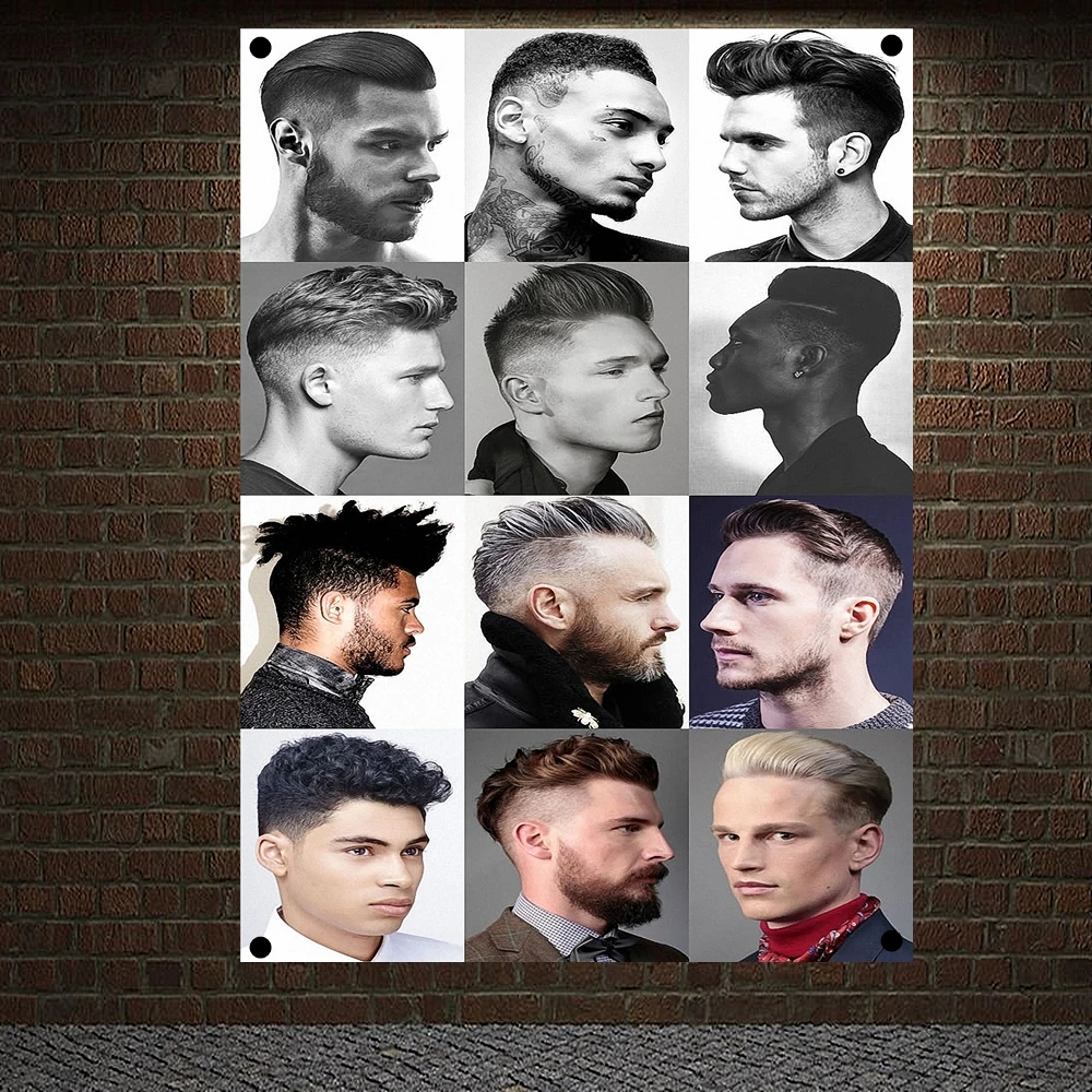 Classic Hairstyles For Men Poster